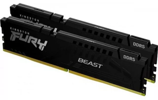 KINGSTON 64GB (2X32GB) DDR5 6000MT/S CL30 FURY BEAST BLACK EXPO DIMM MEMORIJA | KF560C30BBEK2-64