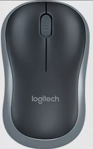 Logitech M185 Bežični optički miš USB 1000dpi crno siva