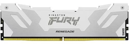 KINGSTON 16GB (1X16GB) DDR5 6800MT/S CL36 FURY RENEGADE SILVER/WHITE XMP MEMORIJA | KF568C36RW-16