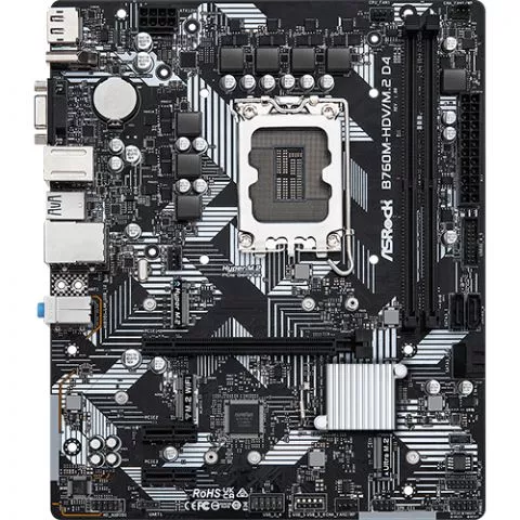 ASROCK B760M-HDV/M.2 D4 LGA1700 MICRO ATX MATIČNA PLOČA
