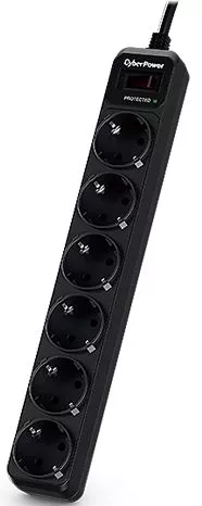 CYBERPOWER PRENAPONSKA ZAŠTITA 6X SCHUKO 1,8M KABL | B0620SC0