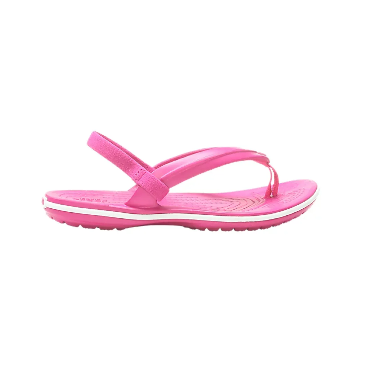 Crocs Kids Crocband™ Strap Flip – Candy Pink