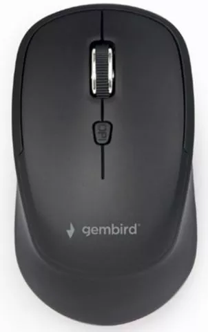 GEMBIRD WIRELESS OPTICAL MOUSE, BLACK | MUSW-4B-05