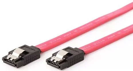 GEMBIRD SERIAL ATA III 100 CM SATA III DATA CABLE, METAL CLIPS