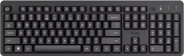 TRUST ODY II SILENT BEŽIČNA TASTATURA US