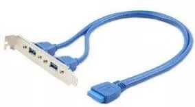 GEMBIRD ADAPTER USB 3.0 19-PIN / 20-PIN IDC NA 2 X USB 3.0