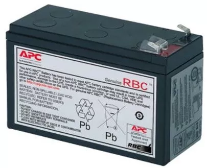APC INTERNAL BATTERY ,12 VOLTS, 9 AMP-HOURS,BP700UC, BE650BB, BE650R, BE725BB, BE650BB, BE650R, BE65