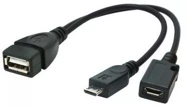 GEMBIRD KABL USB-A + USB-B OTG NA MICRO-B