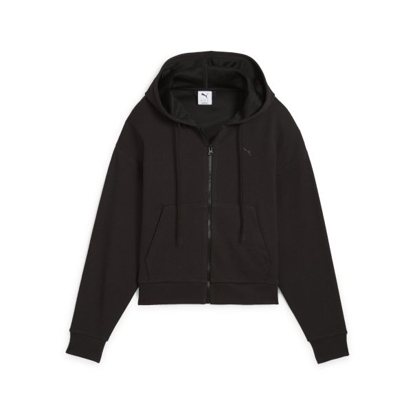 PUMA Duks sa kapuljačom her comfort crop full-zip hoodie W