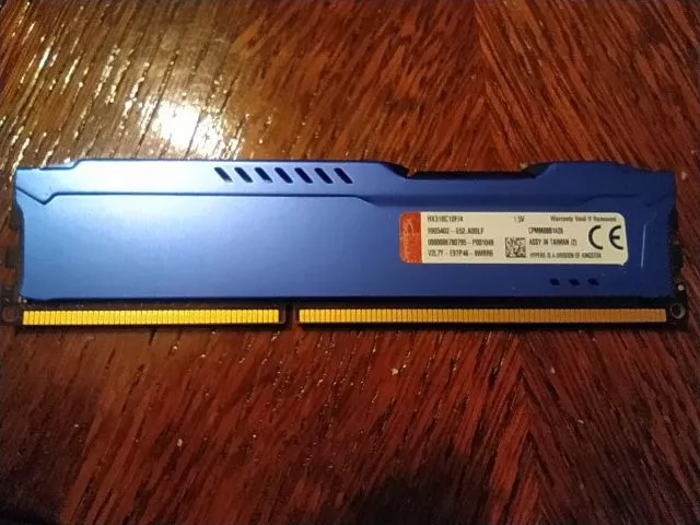 KINGSTON 4GB I HYPERX 8GB