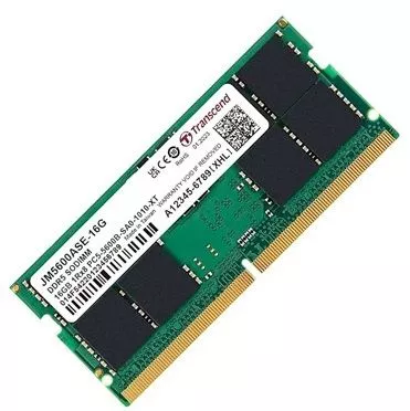 Transcend 16GB DDR5-5600 MT/s SO-DIMM memorija | JM5600ASE-16G