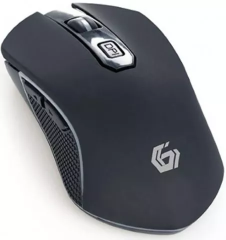 GEMBIRD RGB GAMING WIRELESS MOUSE ″FIREBOLT″, 6-BUTTON, RECHARGEABLE, BLACK | MUSGW-6BL-01