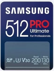 SAMSUNG 512GB PRO ULTIMATE FULL SIZE SDXC MEMORIJSKA KARTICA