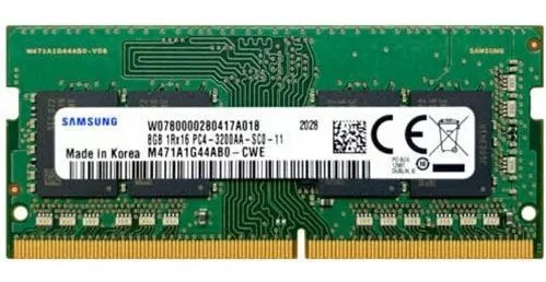 SAMSUNG 8GB DDR4-3200 SODIMM | M471A1G44BB