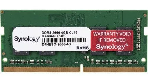 Synology 4GB DDR4 2666 SODIMM Memorija | D4NESO-2666-4G