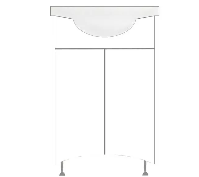 ORMARIC ZA KUPATILO TREND 55 CM