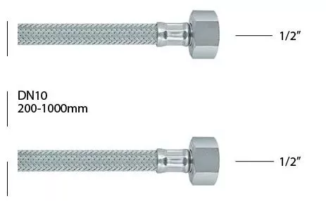 BRINOX VEZA ZZ L450 1/2” 9