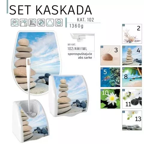 WC daska SET Kaskada 102/AW/IML-10