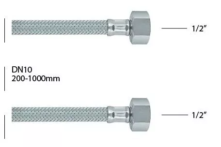 BRINOX VEZA ZZ L550 1/2” 9