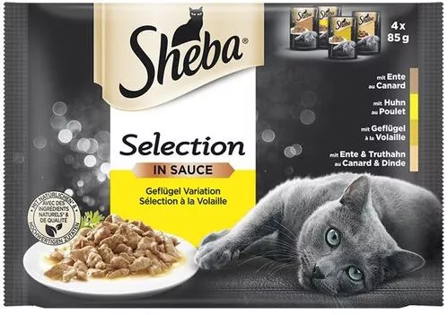 SHEBA MULTIPACK ZA MACKE FINE FLAKES IZBOR ZIVINE U ZELEU