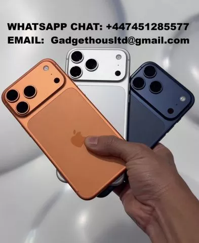 Apple iPhone 17 Pro 256GB = 680 EUR, iPhone 17 Pro Max 256GB = 770 EUR,  iPhone Air 256GB = 580 EUR