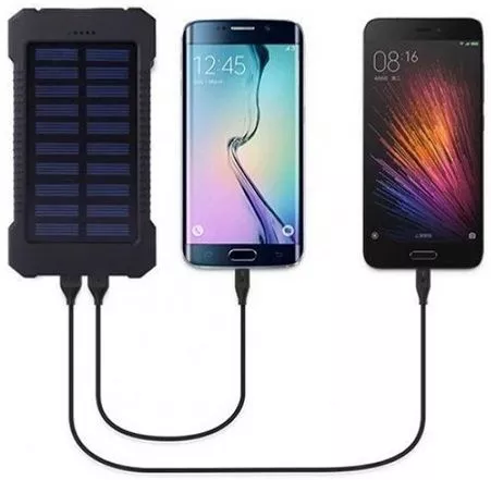 Gembird Solar Power bank 12000mAh 2xUSB, LED | HRD-T12