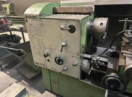 strug Mechanical Lathe Graziano Sag210n Verified seller