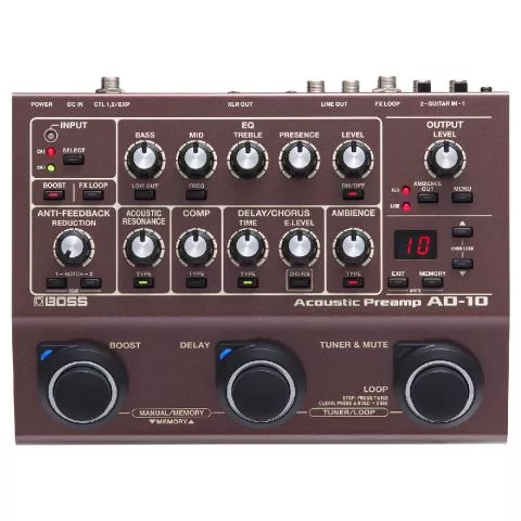 Boss AD-10 Acoustic Preamp