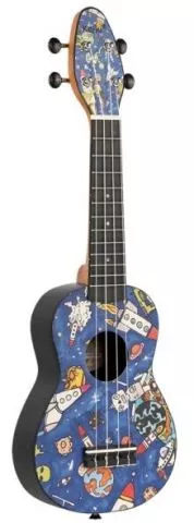 KEIKI K2-SP SPACEMAN UKULELE SET