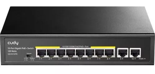 Cudy 10-Port Gigabit PoE+ Switch | GS1010PE