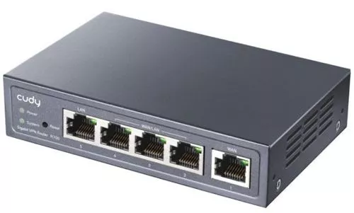 Cudy 24-GbE PoE, 2 Uplink GbE + 2 Uplink SFP Switch | R700