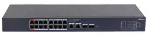 DAHUA 20-PORT CLOUD MANAGED DESKTOP GIGABIT SWITCH WITH 16-PORT POE | CS4220-16GT-240