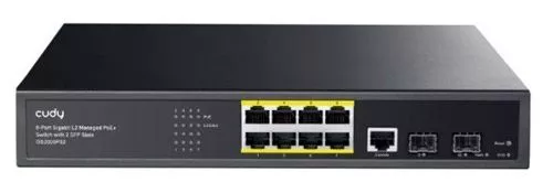 Cudy 8-GbE 2-SFP L2 Managed Gigabit Switch | GS2008S2