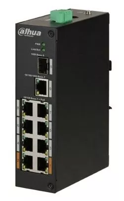 Dahua 10-Port Unmanaged Desktop 8 Port PoE Switch | PFS3110-8ET-96-V2