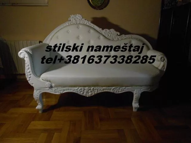 Stilska sofa,rekamije,ručni rad,Novo