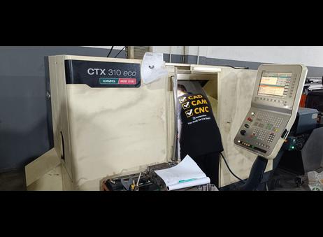 cnc strug DMG CTX 310 Eco