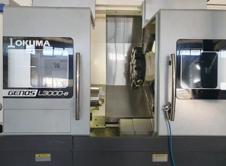 Okuma Genos L3000-e CNC strug sa C i Y osama