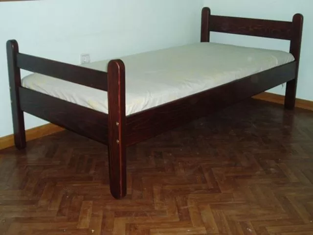 SINGL KREVET DRVENI MASIV JELA K016