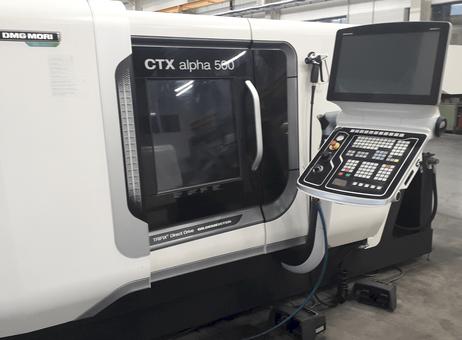 cnc strug DMG MORI CTX Alpha 500 V6 Najprodavaniji Prodat