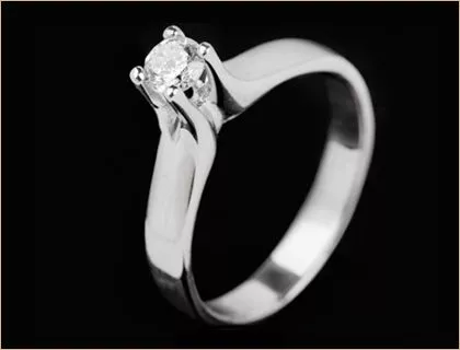 Vereničko prstenje, belo zlato VP-041