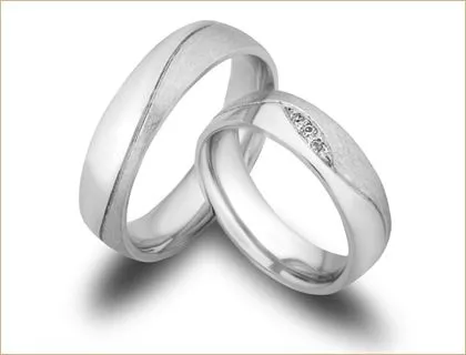 BURME IZRADJENE OD BELOG ZLATA, 14K, B-055