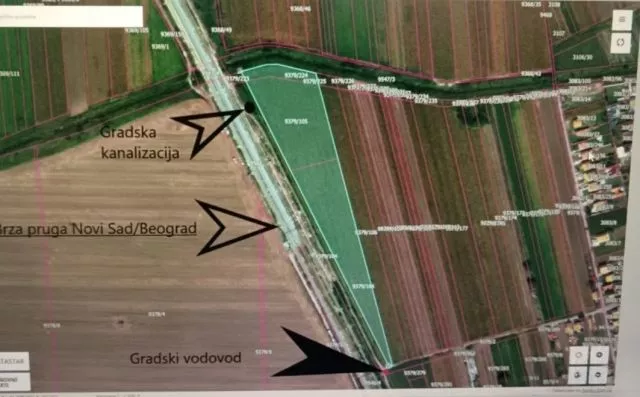 Prodajem gradjevinsko zemljiste u Staroj Pazovi