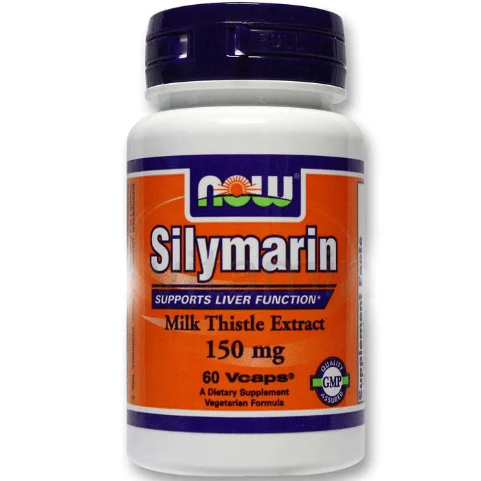 NOW Silymarin 150 mg, 60 kapsula
