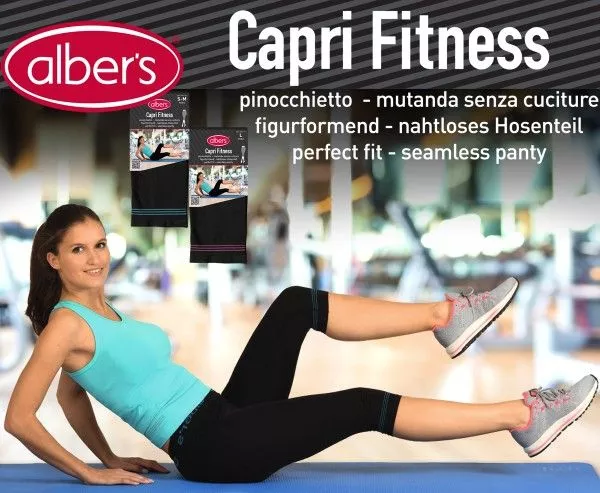Albers Capri Fitness Helanke B 3/4 L