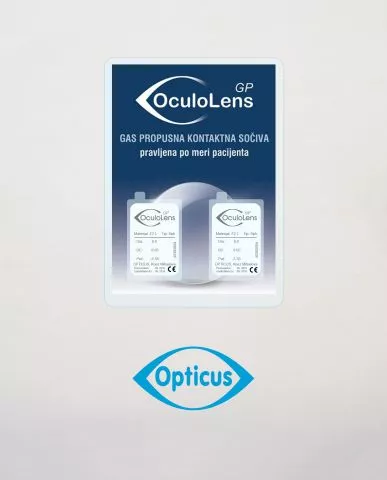 GODIŠNJA KONTAKTNA SOČIVA - OCULOLENS GP SPHERIC