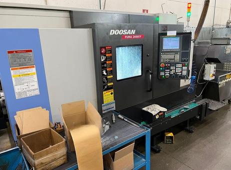 cnc strug DOOSAN Puma 2600 SY Verified seller  Dobar dogovor