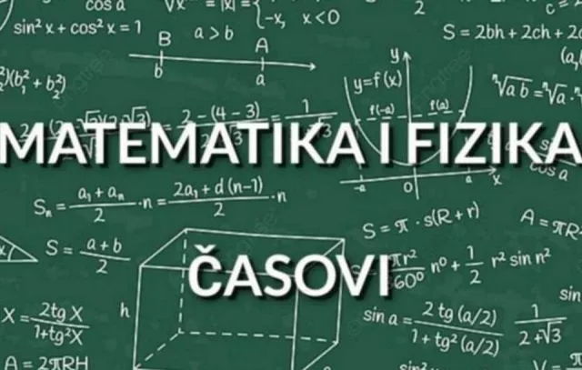 MATEMATIKA, FIZIKA, HEMIJA - PRIVATNI ČASOVI