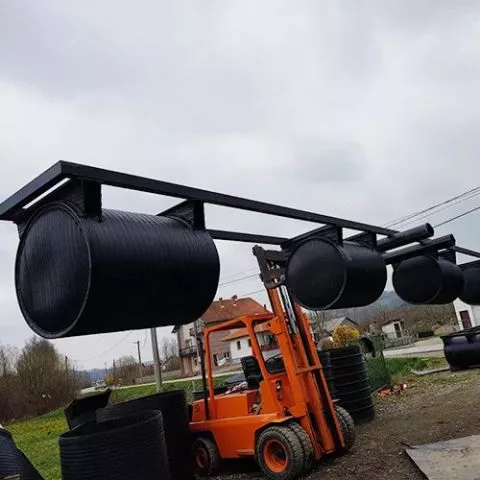 Plastični plovci i burići Ø 1300 mm nosivost 660 kg / m