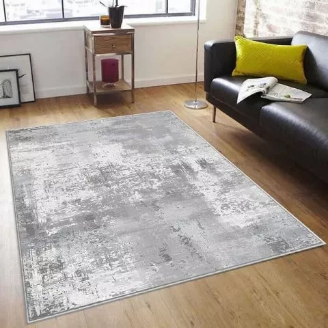 Tepih 160x230cm – Sivo – belo nijansiranje