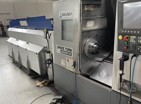 Uređaj za uvlačenje šipki OKUMA SPACE TURN LB3000 EX Verified seller